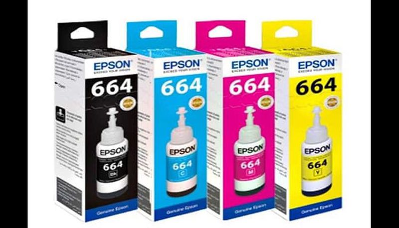 Tinta epson 664 L 565 warna - Yellow