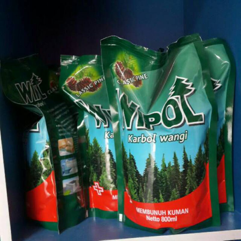 Wipol Karbol Wangi Refill 800 ml