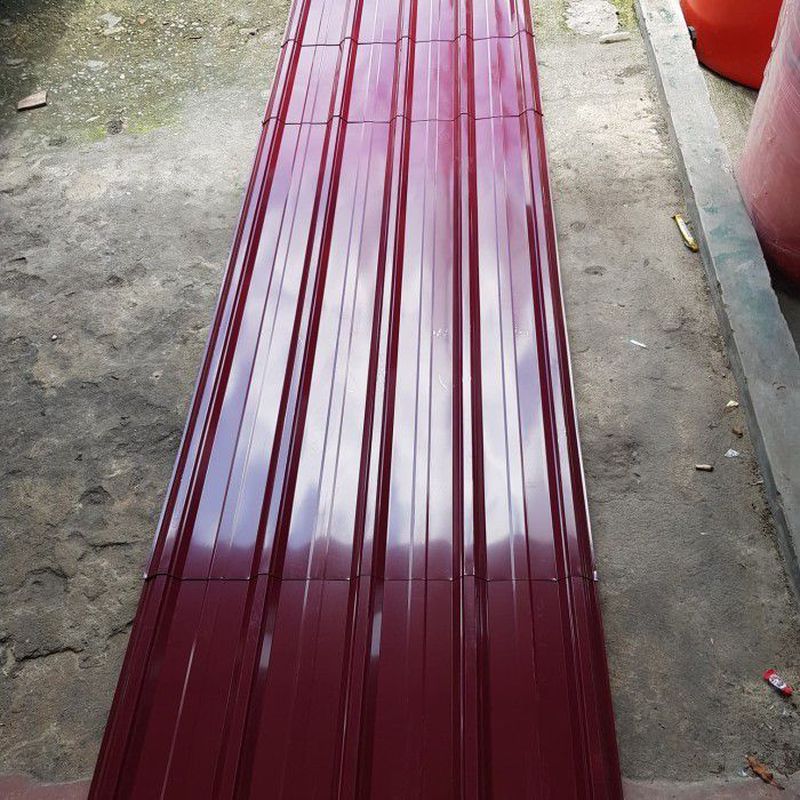 Seng Spandek Warna Maroon