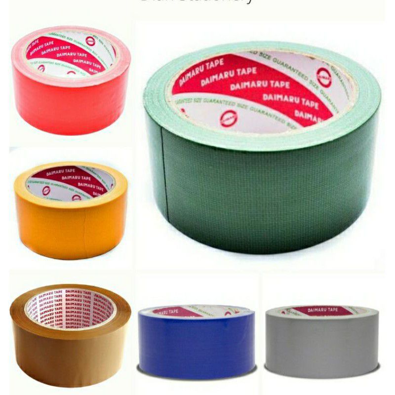 Daimaru Cloth Tape 2 Inch Lakban Kain Clothtape 48 mm