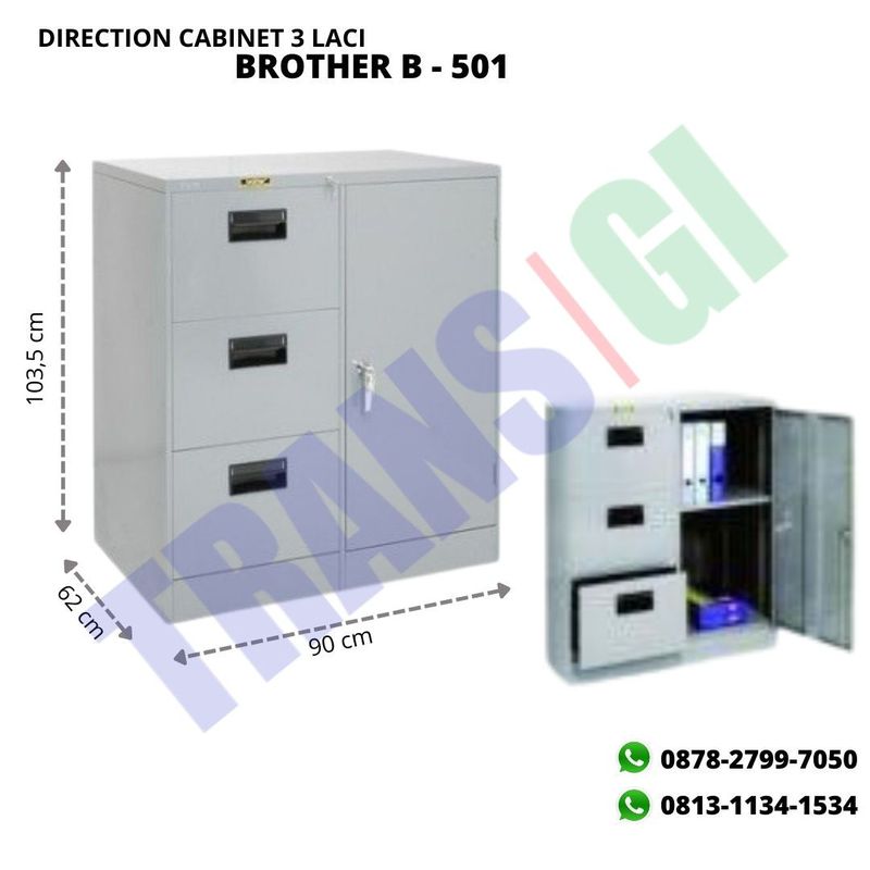 Direction Cabinet 3 Laci B-501