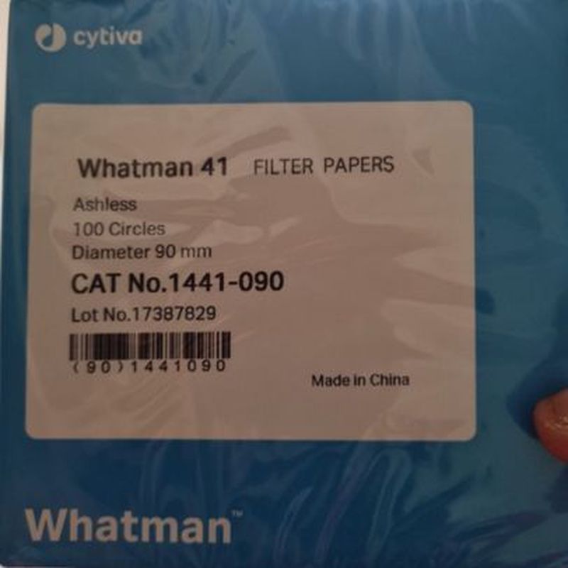 Whatman Filter Paper / Kertas Saring Grade 41 , 90 mm