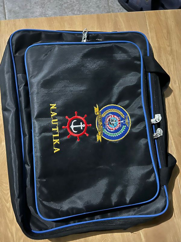 Tas Belajar Custom Biru