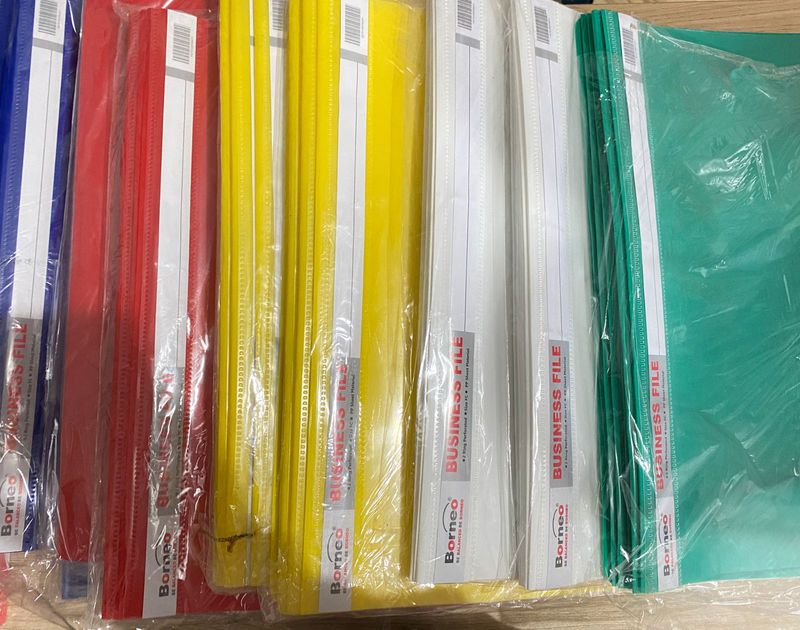 Map Plastik Business File - Hijau