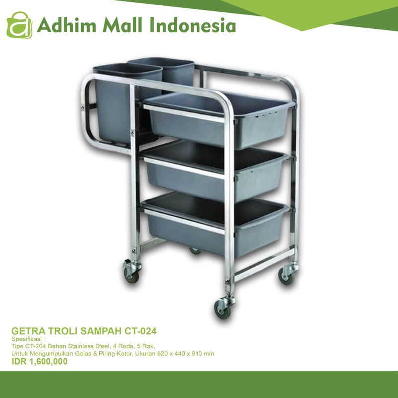 GETRA TROLI SAMPAH CT- 204