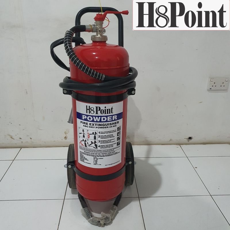 Trolley Cylinder Dry Powder @ 25 Kgs (Fullfilled) - Trolley APAR