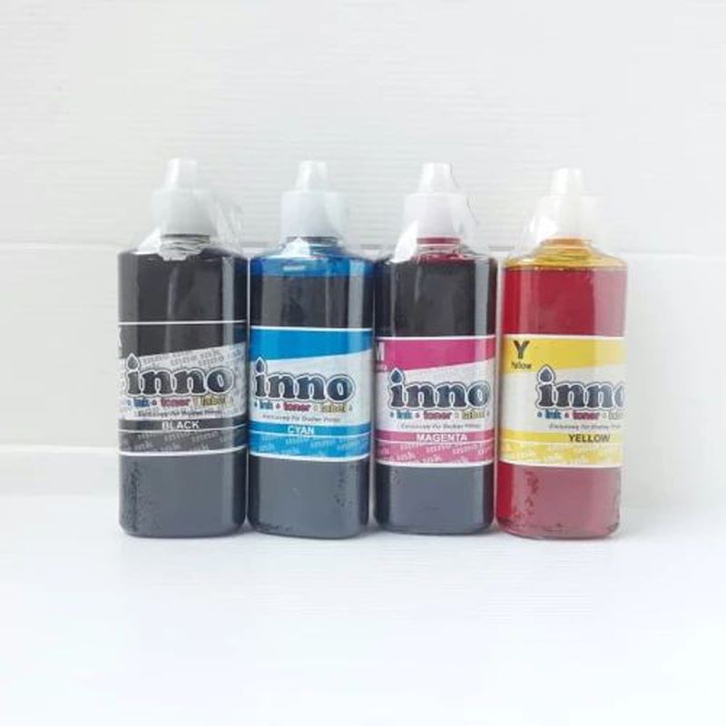 INNO Ink Refill Tinta Printer Black, Cyan, Magenta, Yellow 100ML - BLACK