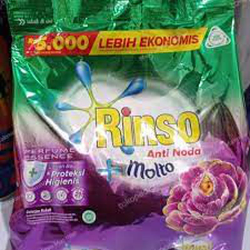 DETERJEN RINSO ANTI NODA 240 GRAM