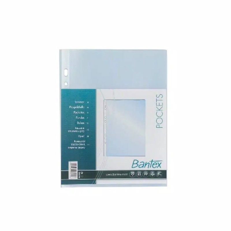 Plastik pp pocket / sheet protector A5