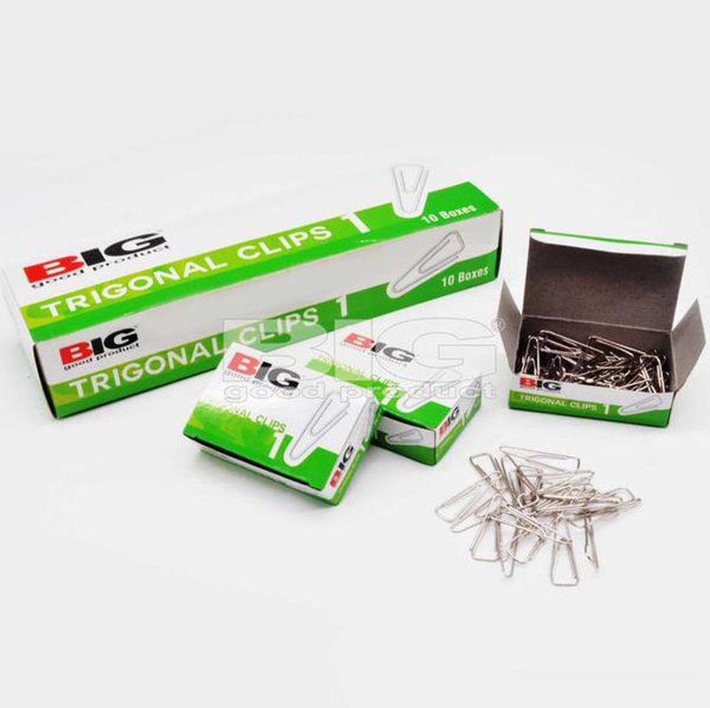 trigonal clip/paper clip besar