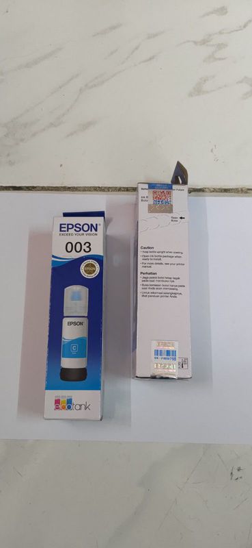Tinta EPSON 003 Original - Biru