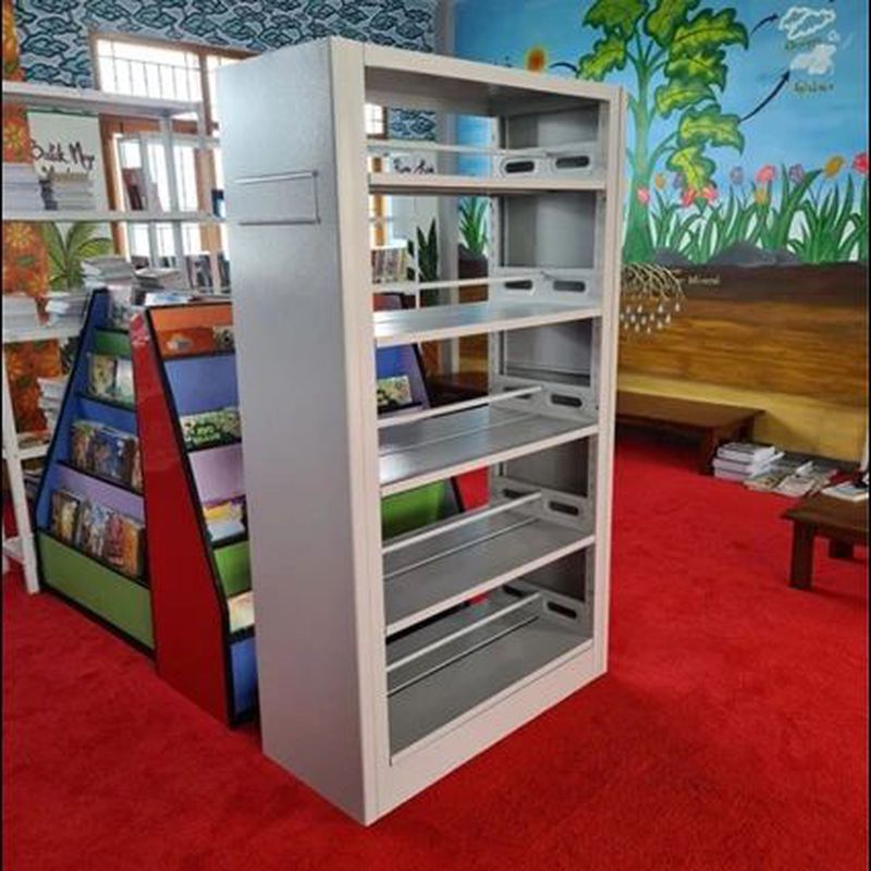 Rak buku 2 muka Rak Perpustakaan 2 muka 1 Ruang