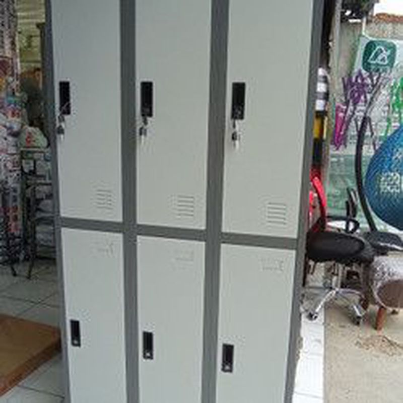 Loker 6 pintu Loker besi 6 pintu
