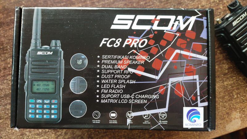HT (Handy Talky) merk SCOM FC8 PRO