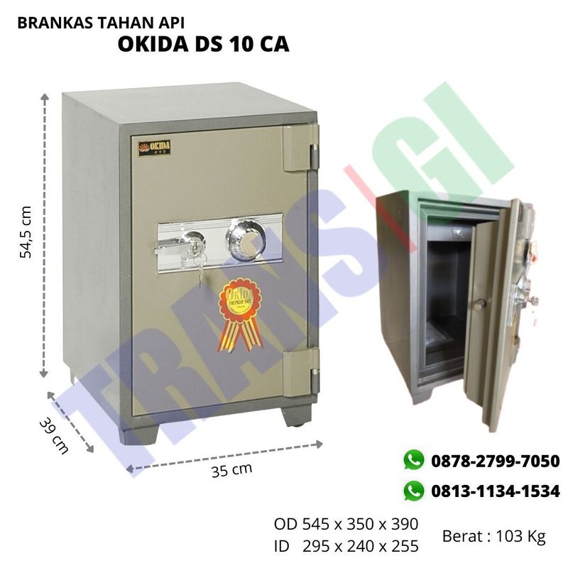 Brankas Tahan Api OKIDA DS 10 CA