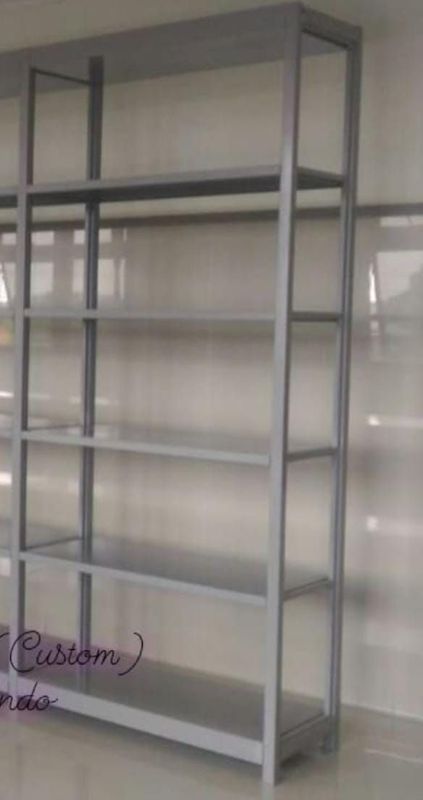 Rak Buku Besi (Custom) 110x50x200