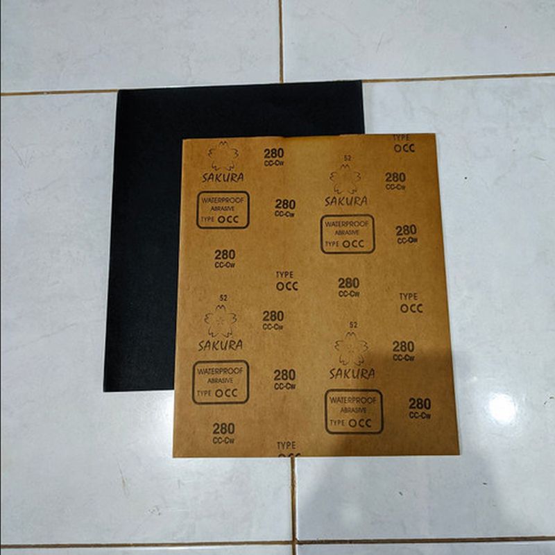 Amplas Spesifikasi : Grit 280