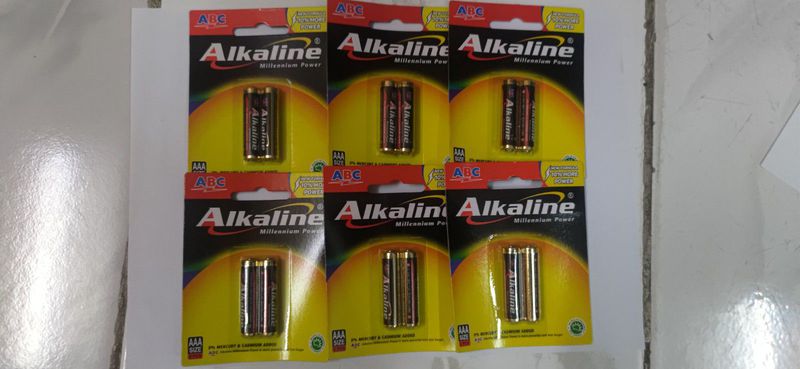 Batu Baterai / battery Alkaline AAA isi 2 Pcs