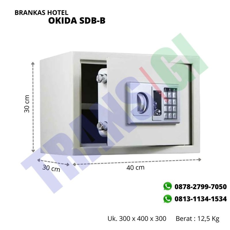 Brankas Hotel Tahan Api OKIDA SDB-B