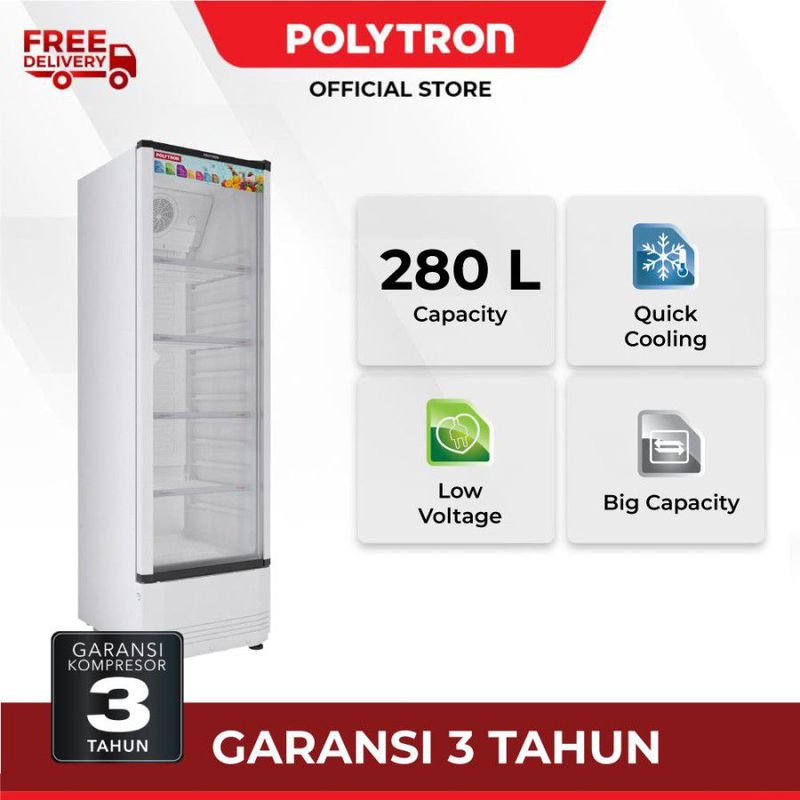 POLYTRON Showcase 280 Liter SCN 230L