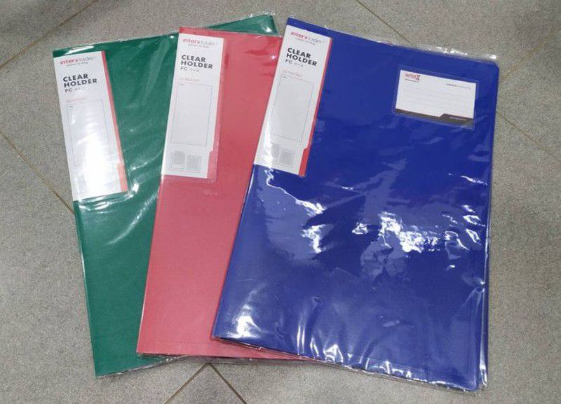 CLEAR HOLDER F4 20 LBR INTER X FOLDER