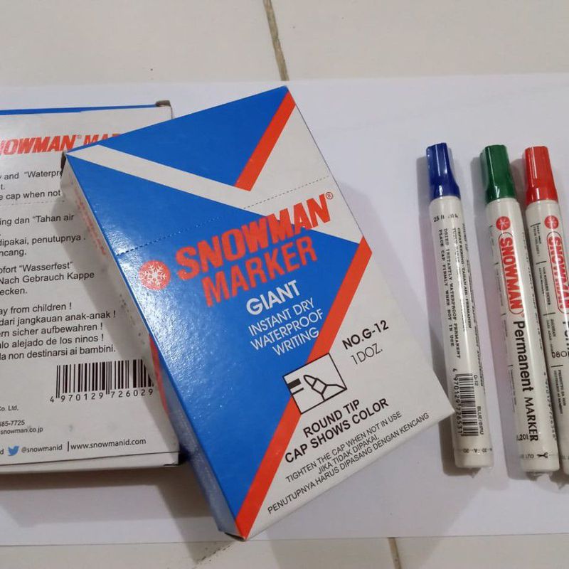 Spidol Permanent Besar