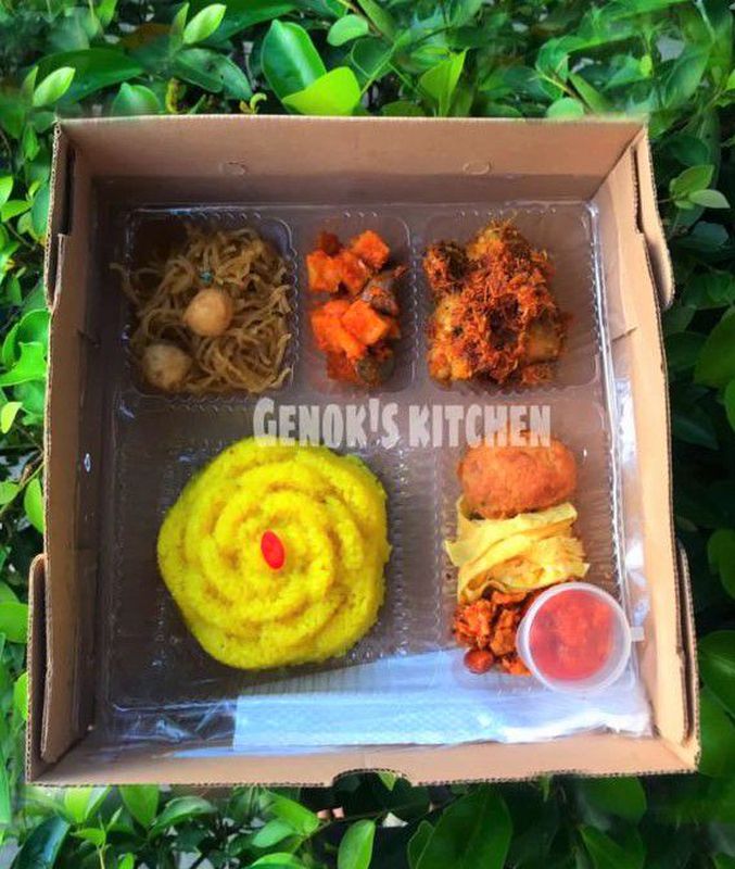 Nasi Kuning Box Premium