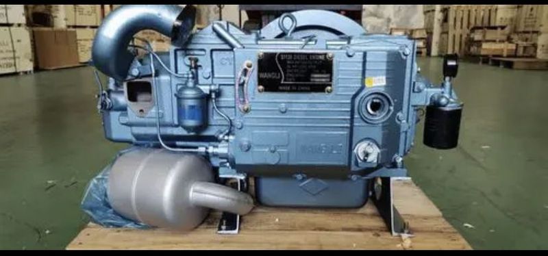 Mesin Diesel Merk Wangli S1130 Atau 30 PK Tanpa Tangki