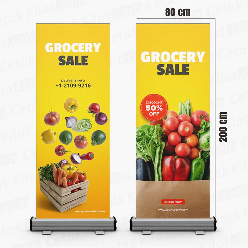 ROLL BANNER LARGE - CUSTOM