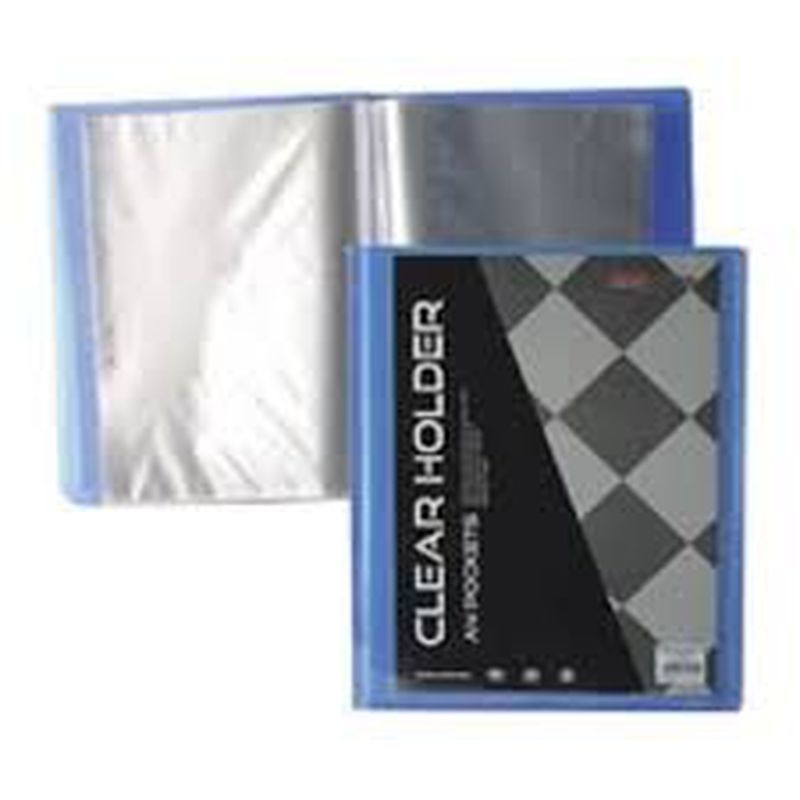 CLEAR HOLDER A4 30 LBR INTER X FOLDER