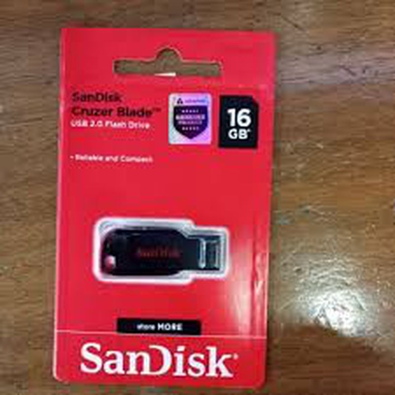 FALSHDISK SANDISK CRUZER BLADE 16GB