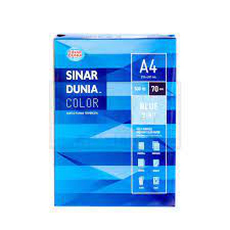 Kertas HVS A4 Biru
