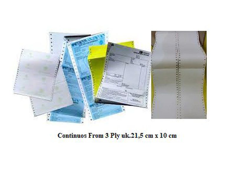 Cetak Kartu Surat / Kertas Daftar Gaji (Per Box)