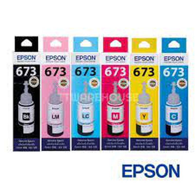 TINTA PRINTER EPSON 673 SERIES L800 L805 L850 L1800