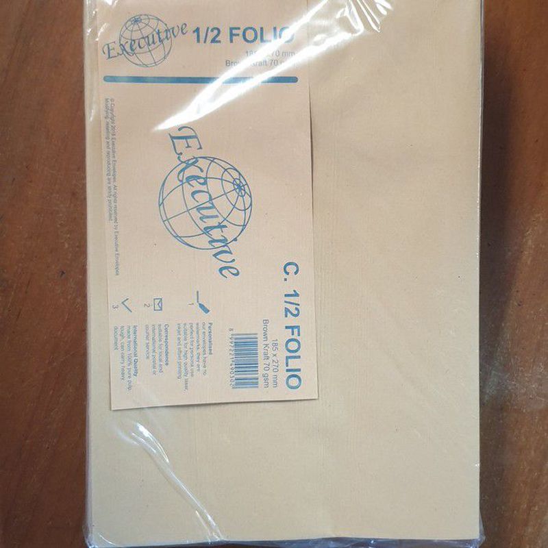 Amplop 1 Per 2 Folio Executive