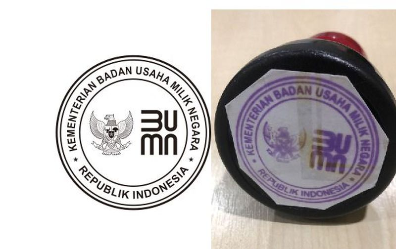 Stempel Kementrian BUMN