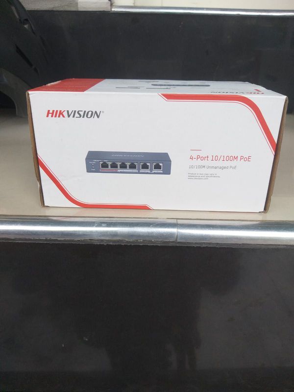 SWITCH HUB POE HIKVISION 8 POT SWITCH HUB POE HIKVISION 8 POT