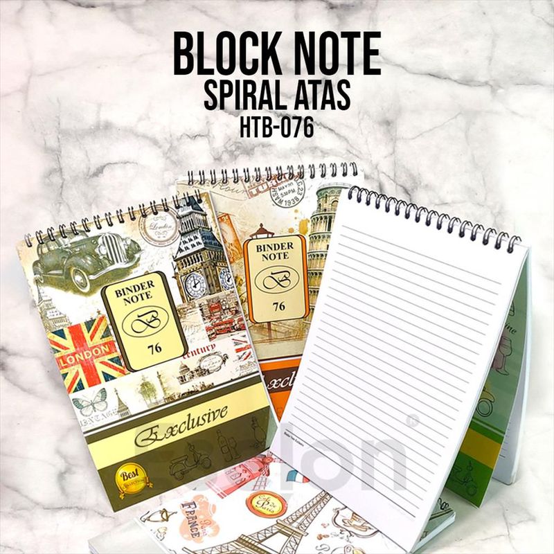 Blocknote Spiral