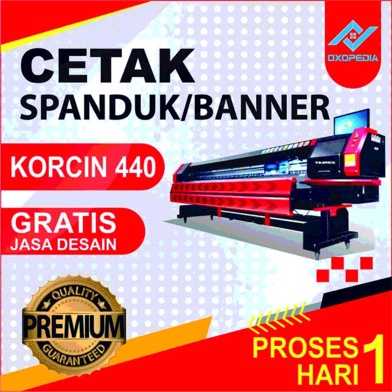 CETAK SPANDUK / BANNER 440 GRAM