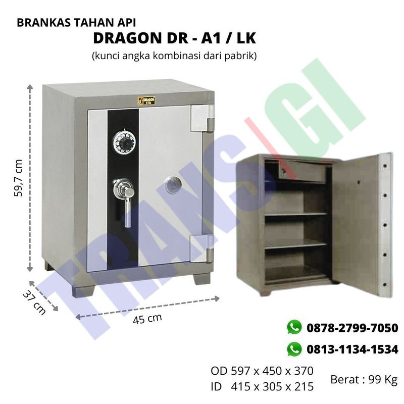 Brankas Tahan Api DRAGON DR - A1 / LK