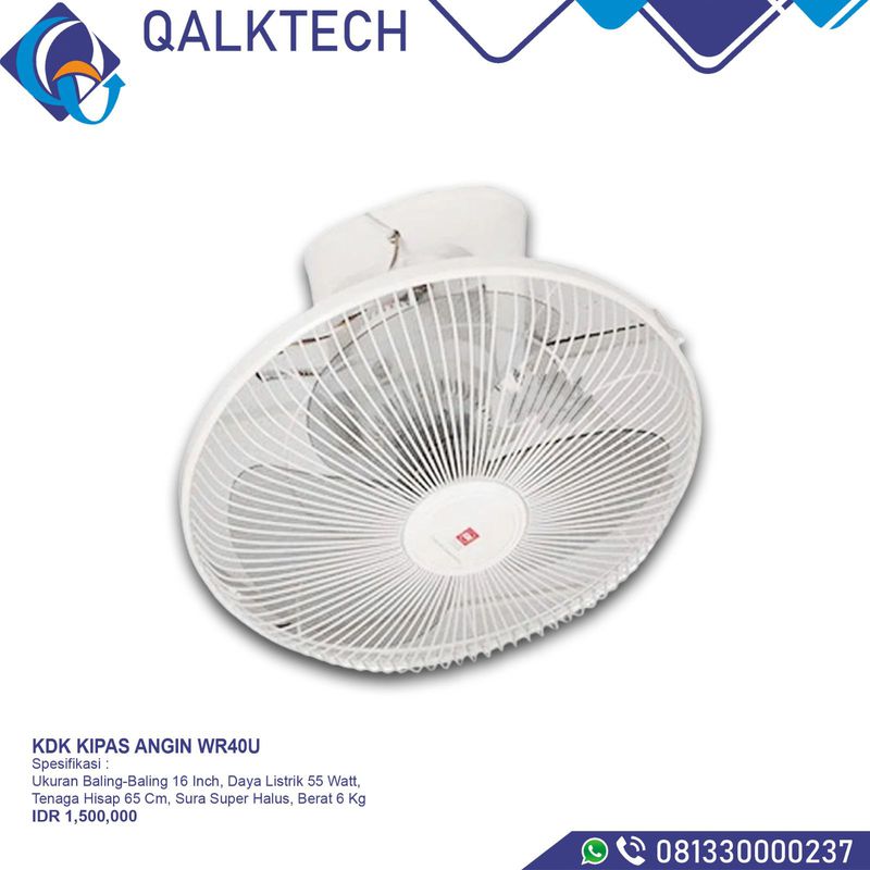 KDK KIPAS ANGIN WR40U