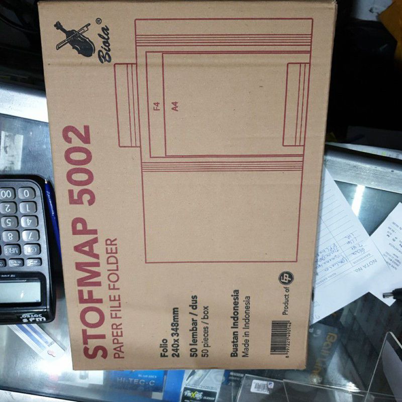 Stop Map Karton 5002