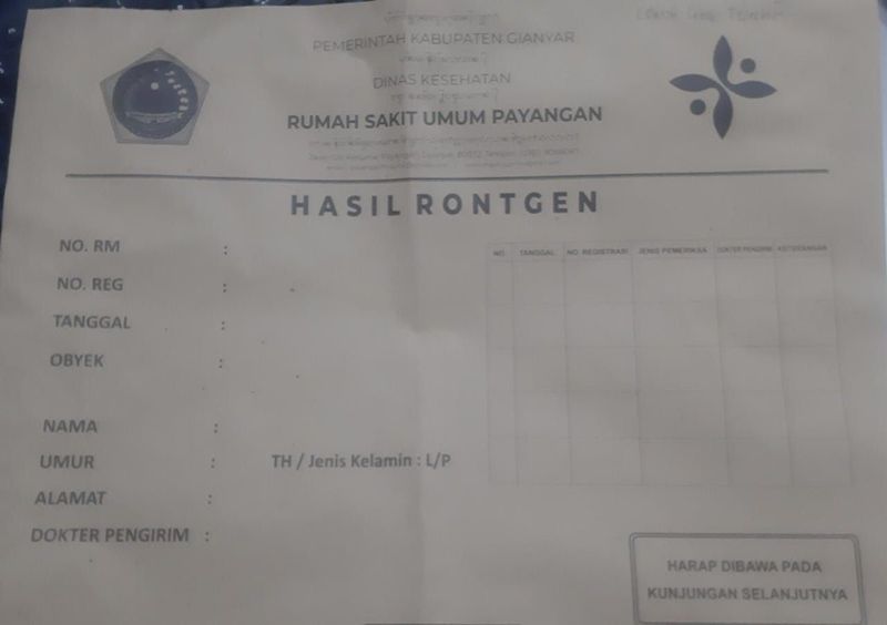 Amplop Radiologi Besar