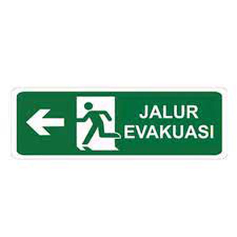 Papan Rambu Evakuasi