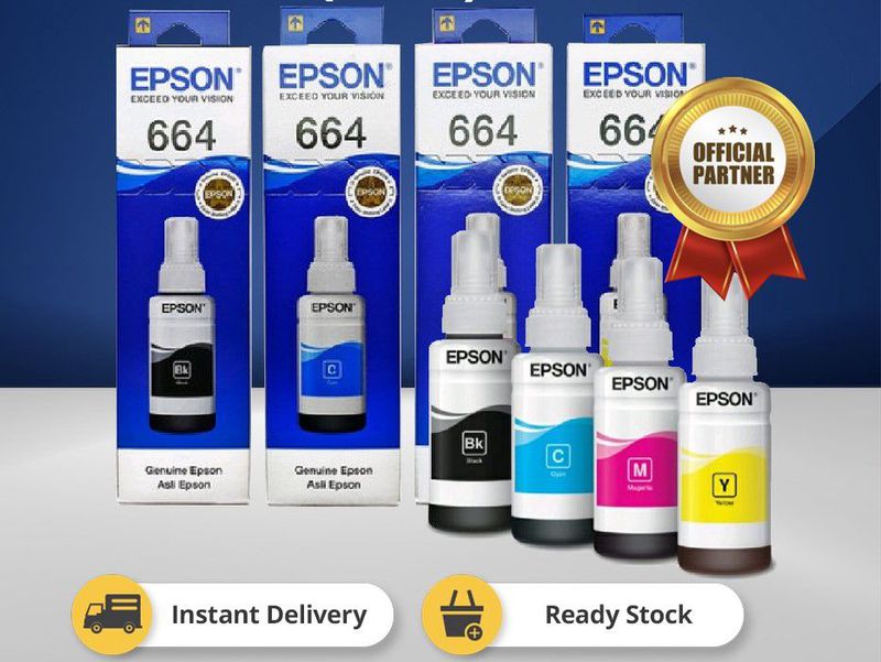 Tinta EPSON 664 - Yellow
