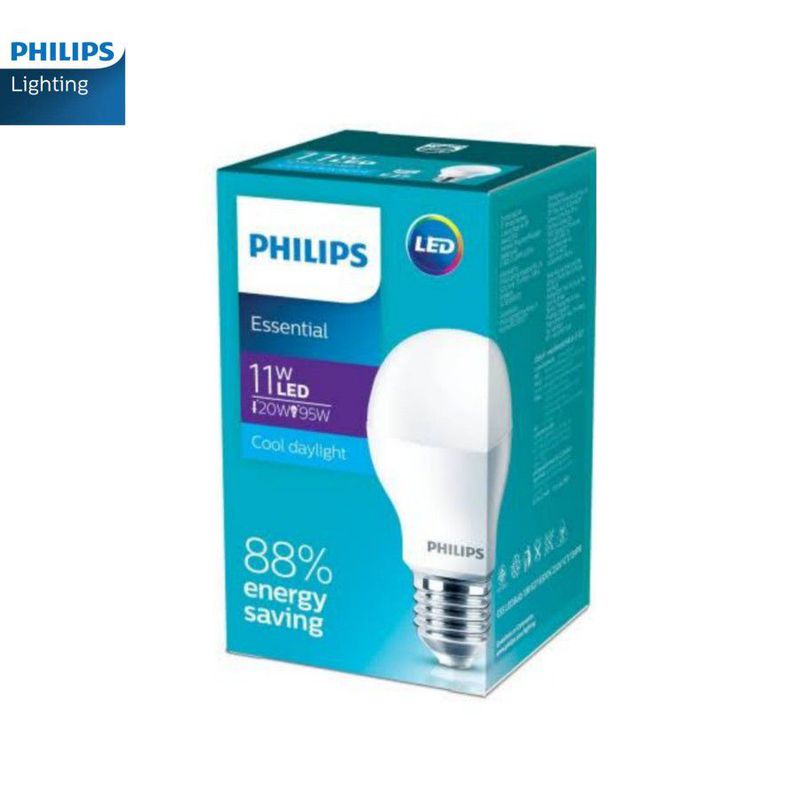 Lampu LED 11watt Philips Essential