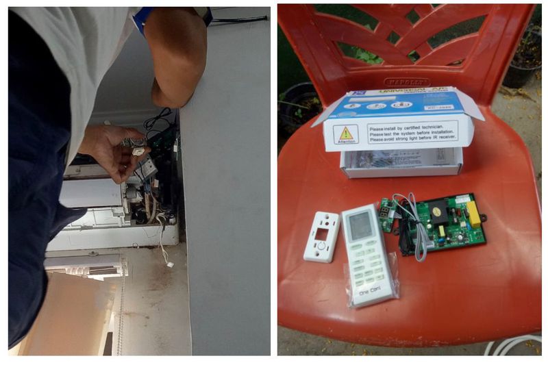 Ganti Modul dan Pemasangan AC