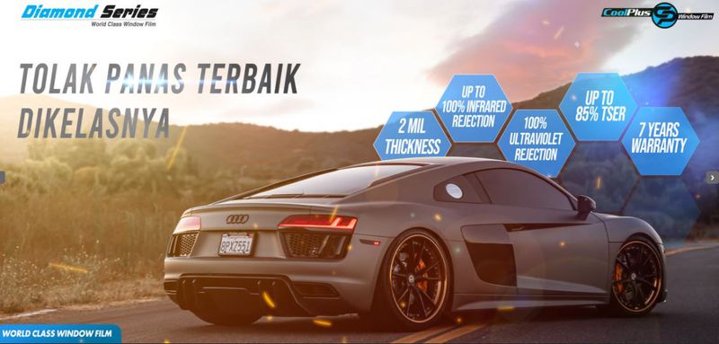 Kacafilm Coolplus Toyota Hiace