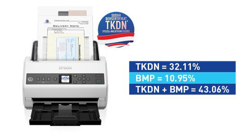 Scanner Epson WorkForce DS-730N - document ADF, Duplex, up to A4