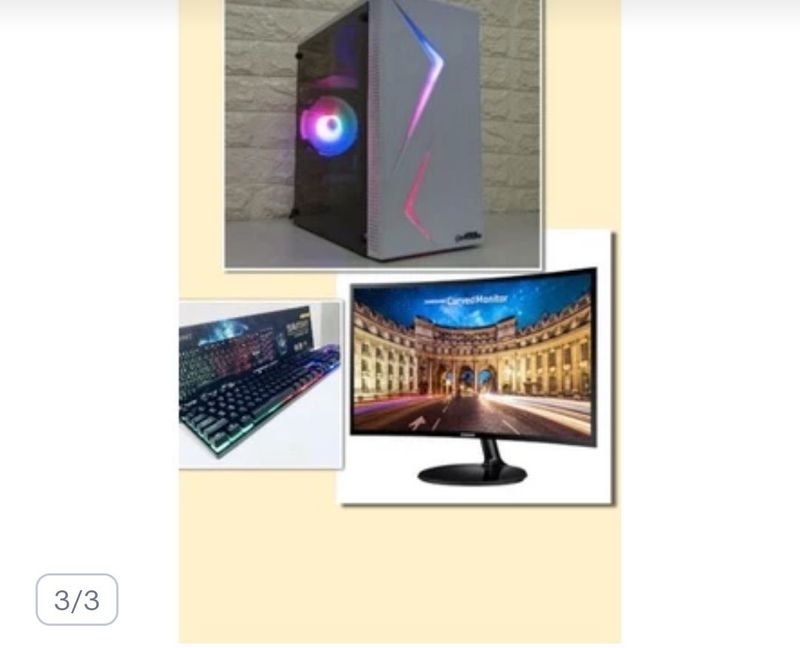 PC Highend Intel i7, 16GB RAM, SSD, LCD Monitor 22 inch